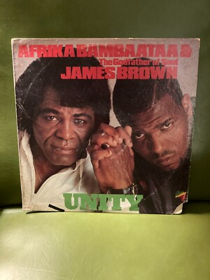 Afrika Bambaataa & James Brown, Unity, 12" Vinyl Single 1984 Tommy Boy ...