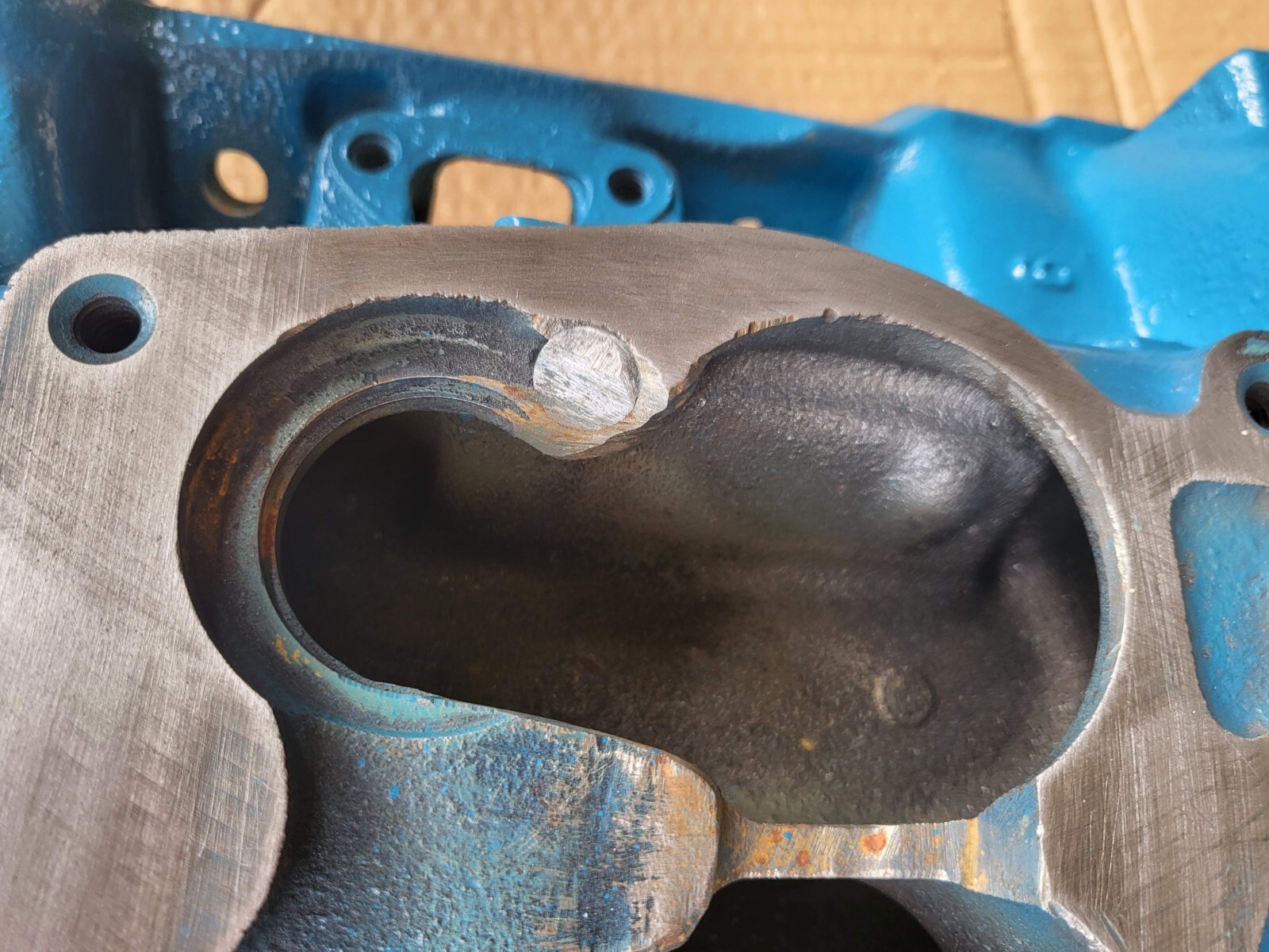 1979 PONTIAC TRANS AM INTAKE MANIFOLD WITH ALUMINUM CROSSOVER | eBay