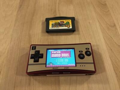 Nintendo Game Boy Micro Famicom Color Mario 2 points from jAPAN | eBay