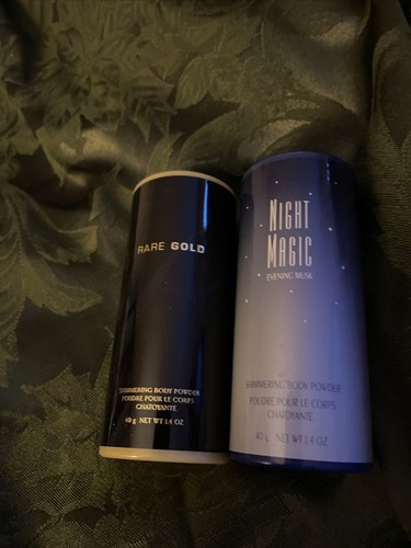 Avon Night Magic And Rare Gold Talc | eBay