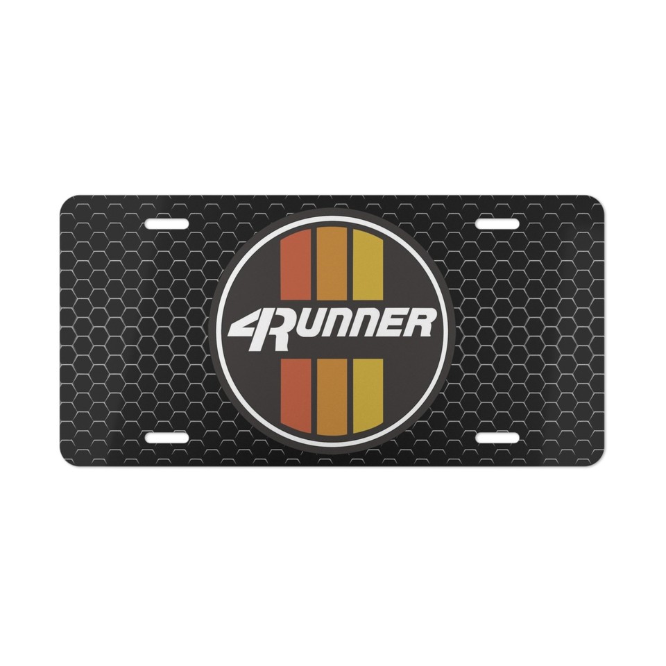 Vanity Plate for Car, Personalized License Plate,4 RUNNER Car Tag | eBay