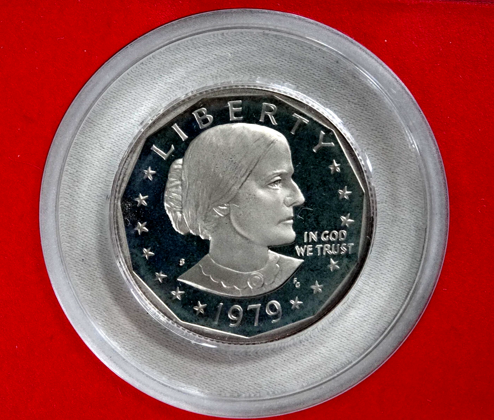 1979 S US Mint Proof Set Type 2 ~ ALL 6 COINS Clear S~ | eBay
