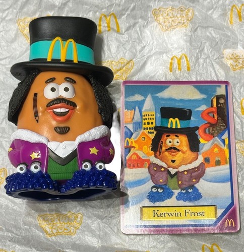 NIB McDonalds McNugget Buddies KERWIN FROST Nugget Adult Happy Meal Toy ...