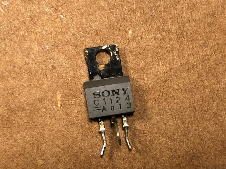 Genuine Vintage Sony 2SC1124 transistor C1124 Guaranteed (Qty Available ...