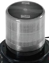 BRITAX BF180-04 LED Rotating Warning Flashing Beacon Light Strobe Clear ...