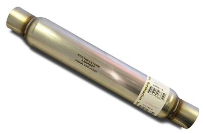 Universal Glass pack Resonator / Muffler 2.5" | eBay