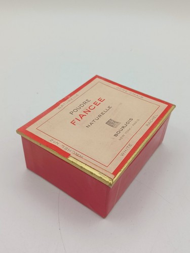 Vintage 1940s Bourjois Fiancee Face Powder Rachel No. 2 Ocre Chair 3 1/ ...