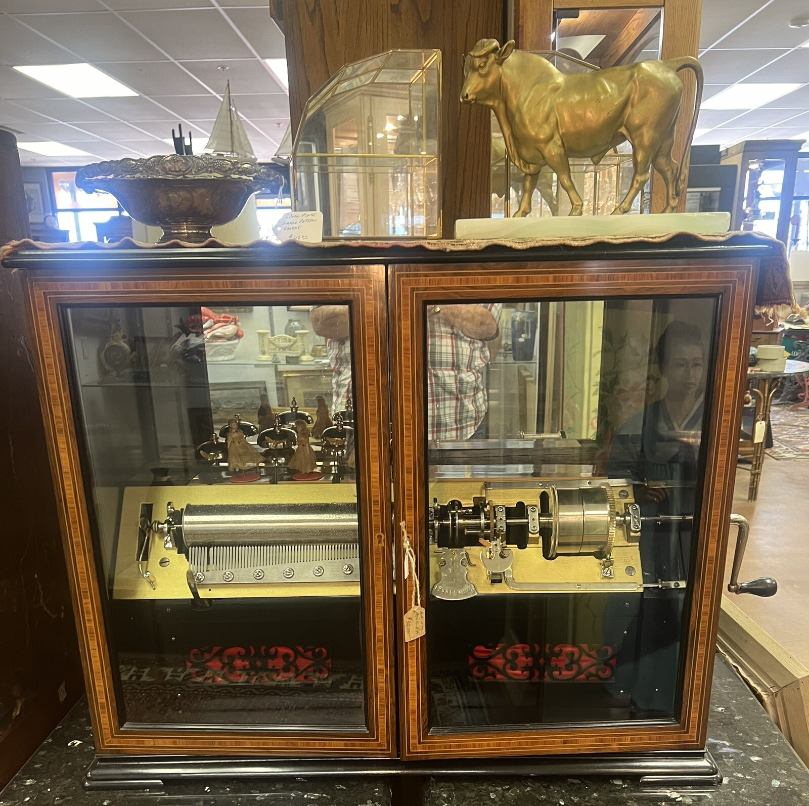 Antique Mermod Freres Station Cylinder Music Box | eBay