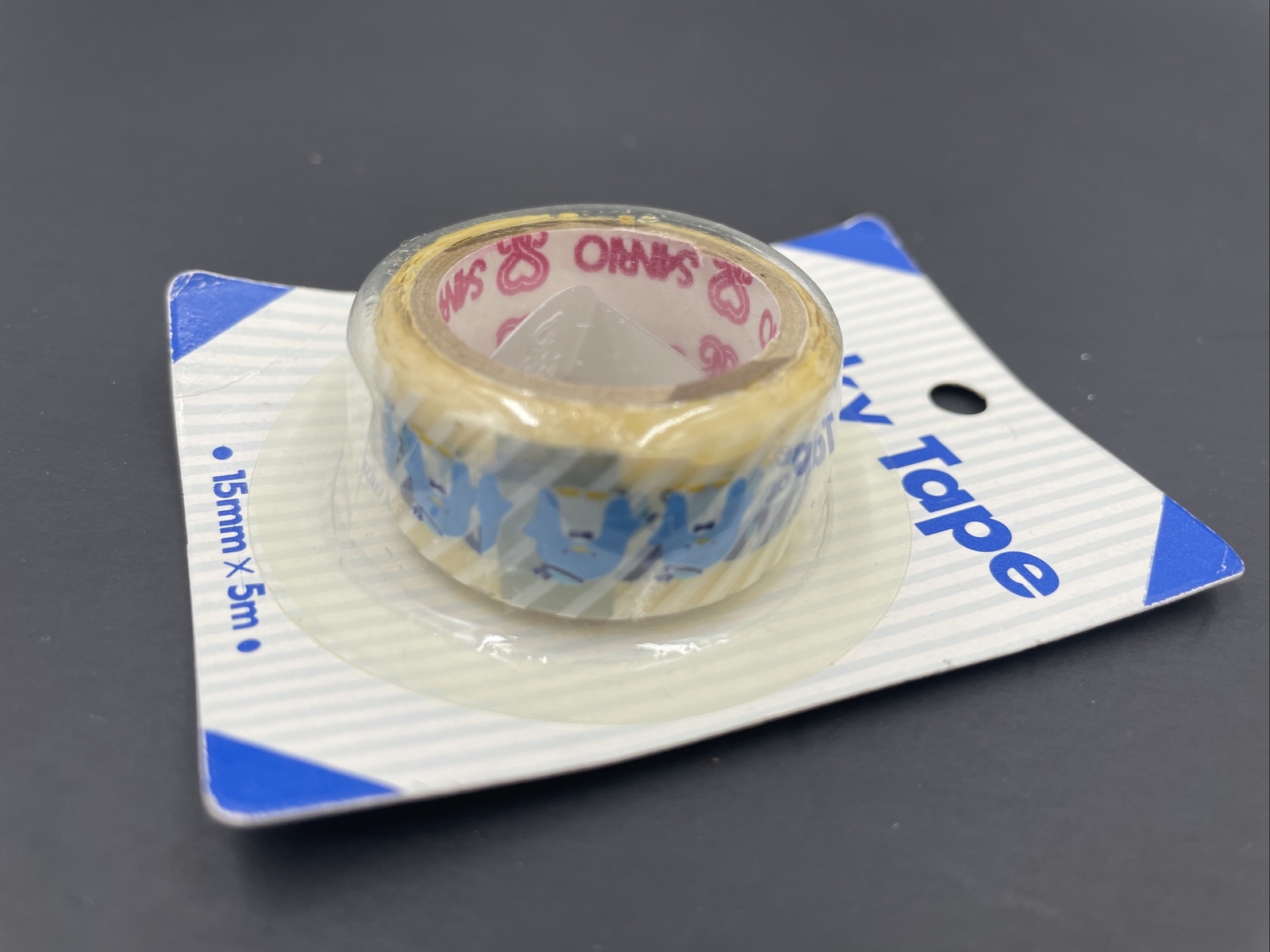 Sanrio Tuxedo Sam Tape Cutter Dispenser With Sticky Tape Refill 1976 ...