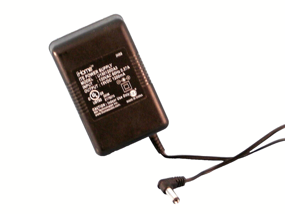 i HOME ITE POWER SUPPLY MODEL U150120DA3 INPUT 120VAC OUTPUT 15VDC ...