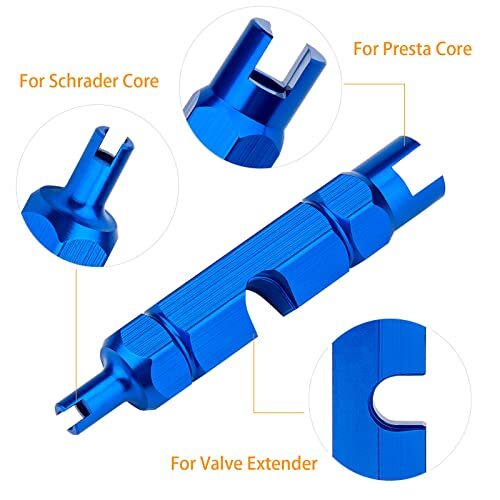 Presta Valve Core Bike Kit 21 Pieces Presta Valve Stem Removal Tool ...