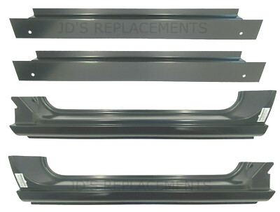 67-72 Chevy C10 Truck Full OE Rocker Panels w/ Inner Rocker Panels LH ...