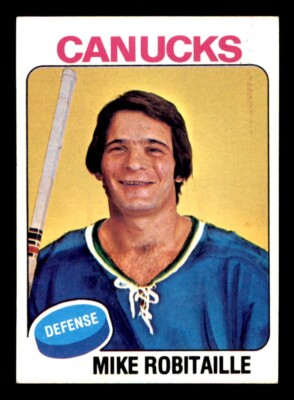 1975 Topps Hockey #24 Mike Robitaille EX/MT | eBay