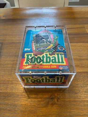 1986 Topps Football Wax Box - BBCE Sealed - Non-X - Rice RCs 36 packs ...