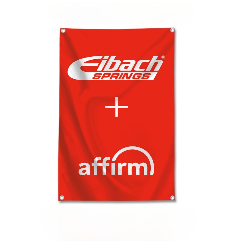 EIBACH AFFIRM Garage Wall Car motor Racing Show Auto repair shop Banner Flag | eBay