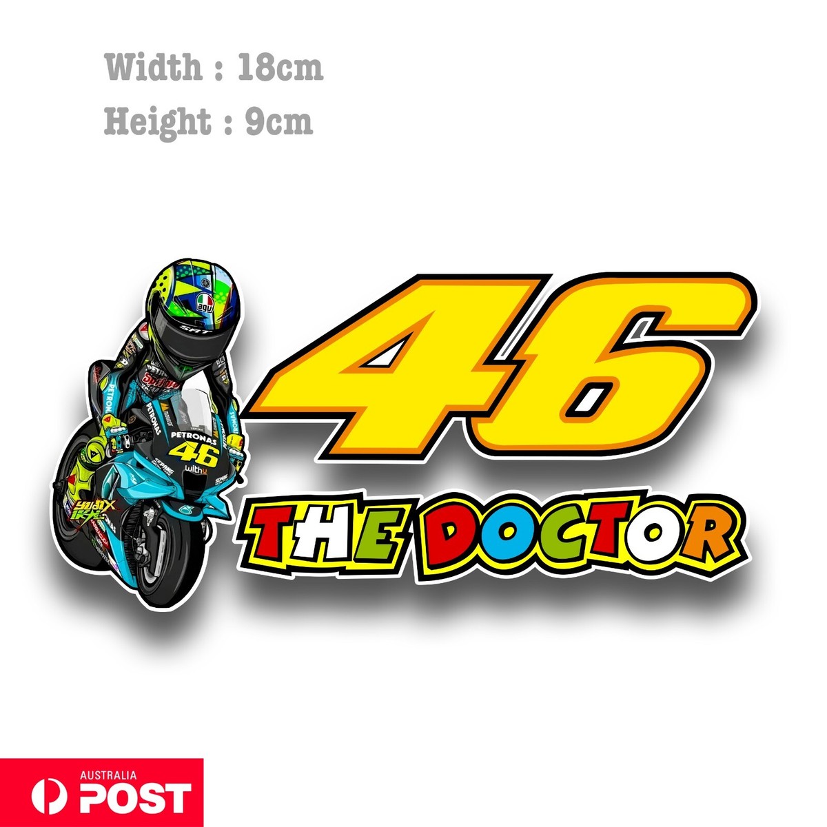 46 Doctor Logo 46 Valentino Rossi By Chris3Dprint MakerWorld