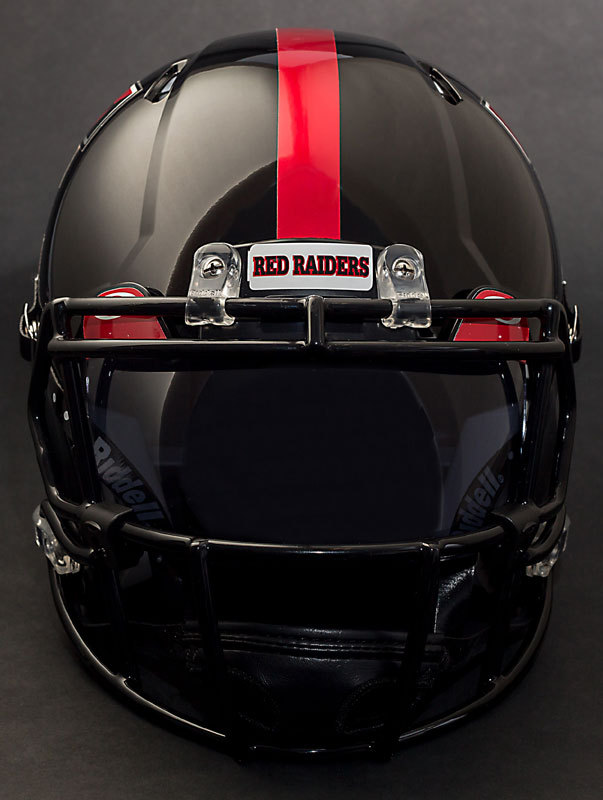 *CUSTOM* TEXAS TECH RED RAIDERS Riddell SPEED Full Size Replica ...