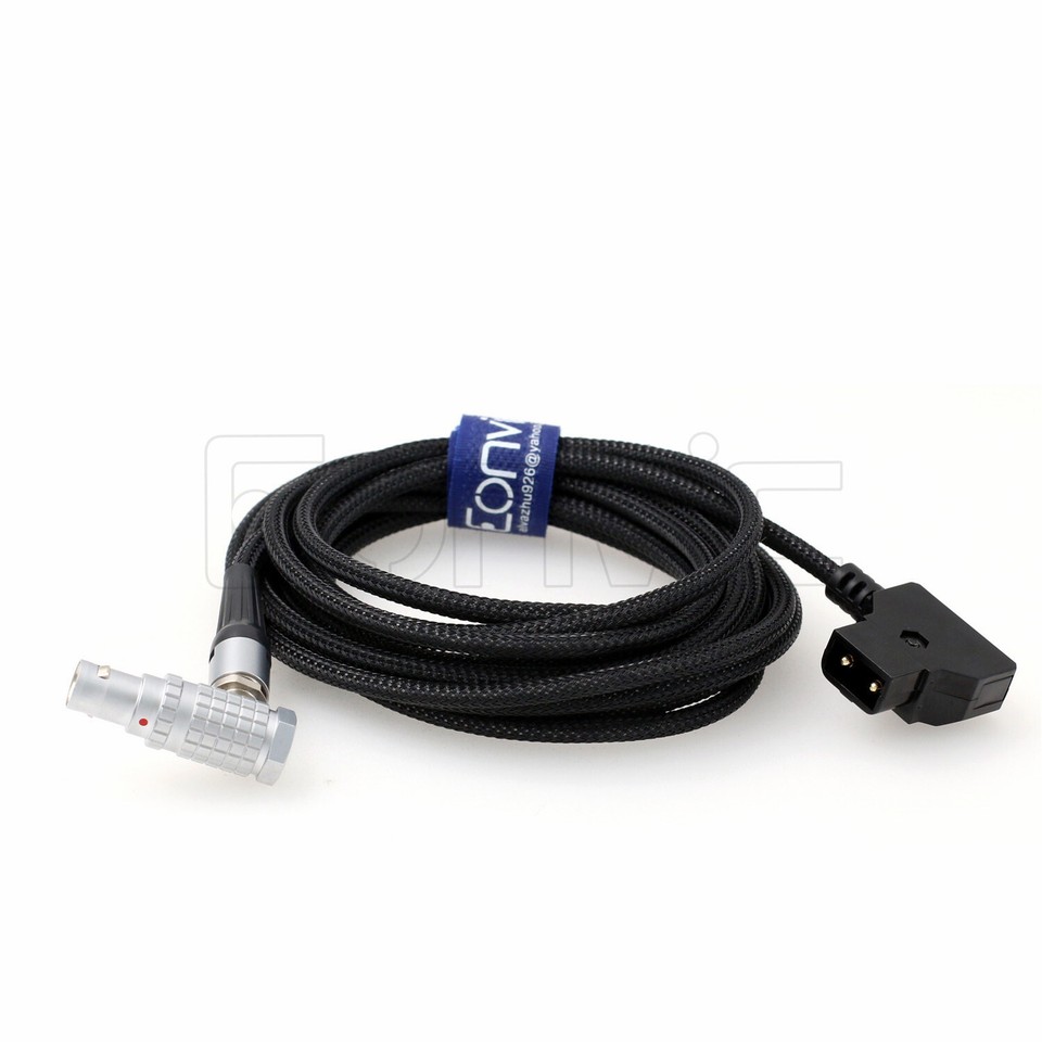 D-Tap 6 Pin Braided Power Cable for RED DSMC2 Scarlet Epic DJI Ronin 4D ...