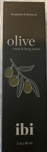 ibi Olive Hand and Body Lotion 2oz/60ml No paraffin/mineral oil | eBay