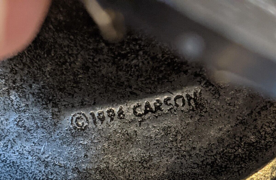 Vintage 1996 Carson Pewter Wind Chime 3 Cats Kittens Oval - 11 inches ...