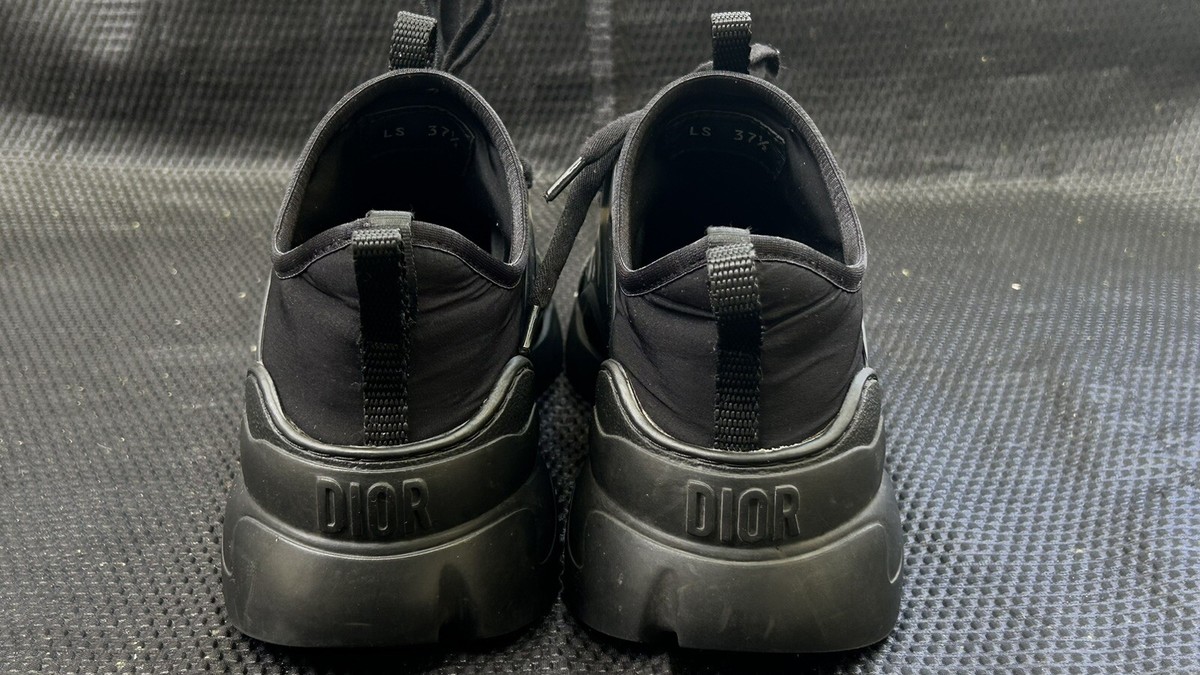 Christian Dior D-Connect Black Technical Fabric Sneakers Christian Dior D-Connect Black Technical Fabric Sneakers