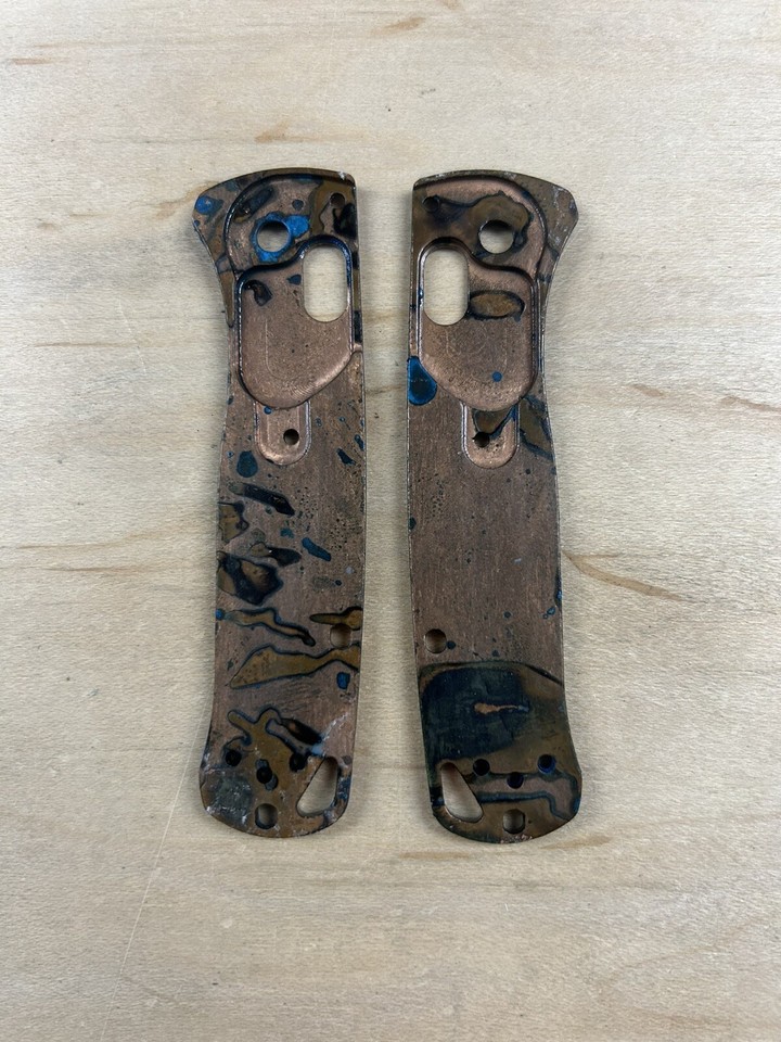 Custom “Avalanche” Shipwreck Copper Benchmade Mini Bugout Scales | eBay
