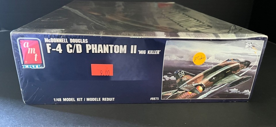 AMT/ERTL (8875) F-4 C/D Phantom II "Mig Killer" 1/48 FACTORY SEALED | eBay