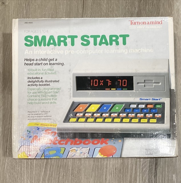 VTech Smart Start Interactive Pre Computer Learning Machine1988 for ...