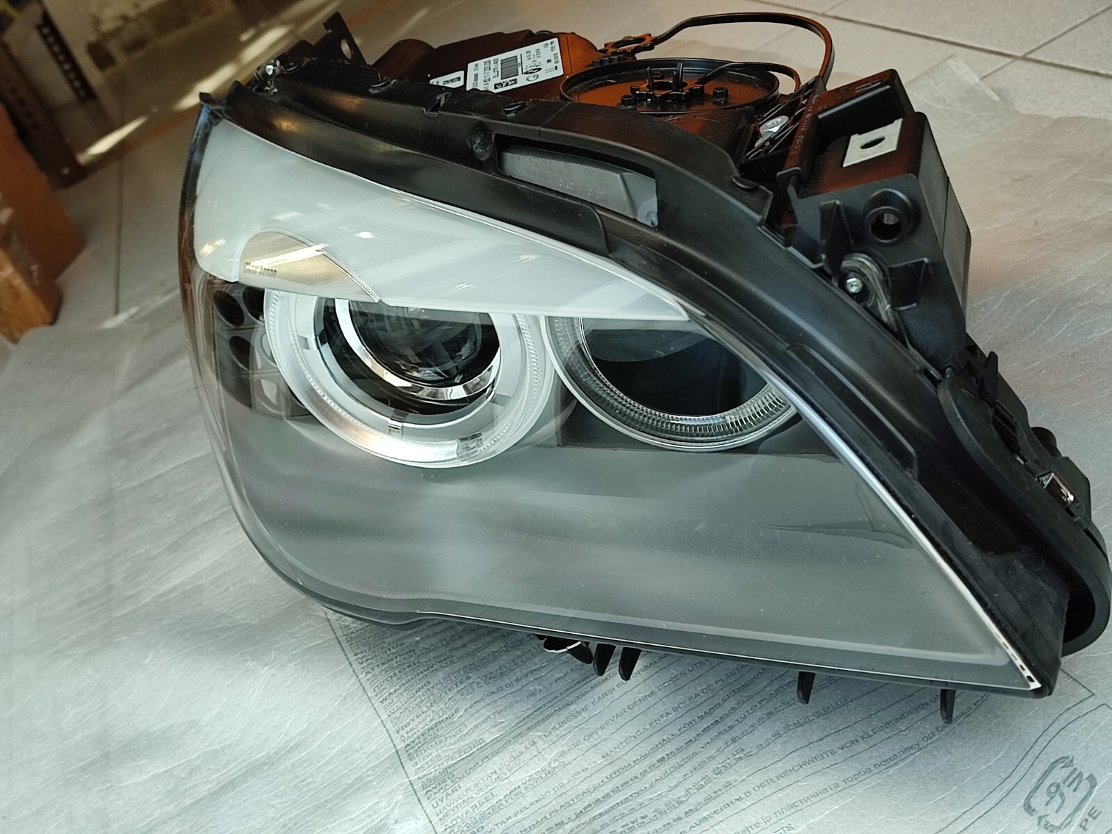 *BMW F01-F02-F03-F04 headlight right Bi-xenon !NEW! GENUINE 63117225230 ...