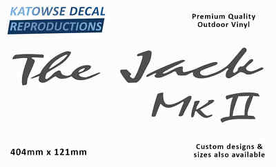 Avan The Jack MK II Caravan Replacement Vinyl Decal Sticker | eBay ...