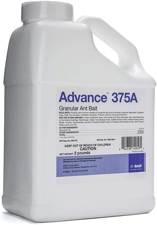Advance 375A Granular Ant Bait Controls Many Species Of Ants 2lb Jug by ...