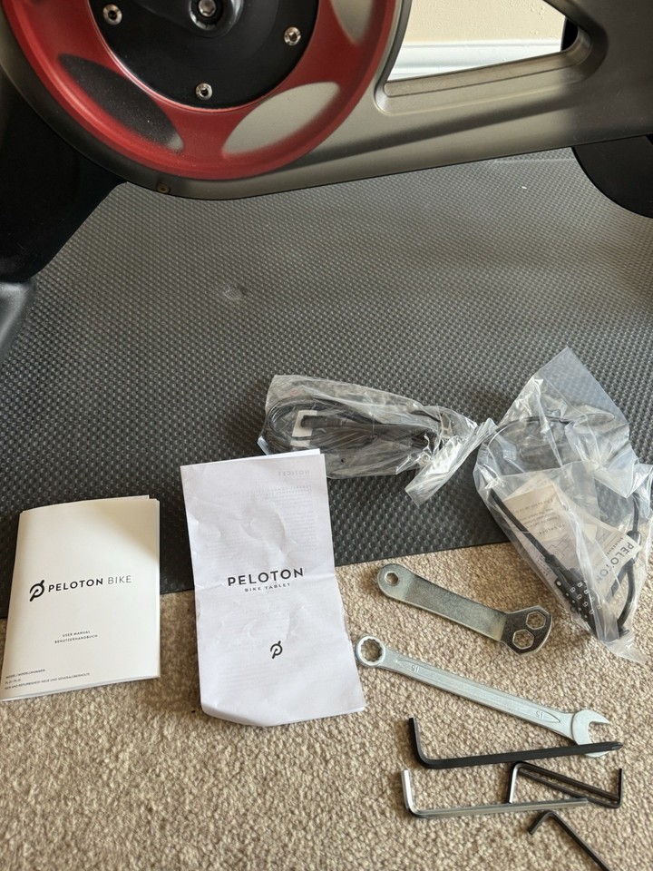 Peloton 3rd Generation Exercise Bike Great Condition PLTN-RB1VQ | eBay UK