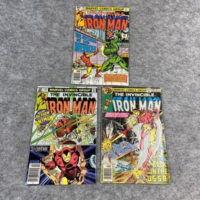 The Invincible Iron Man #119 #135 #151 (1978 Marvel Comics) | eBay