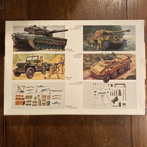 New In Open Box Italeri 1/35 ANTI TANK DODGE No. 245 Model Kit | eBay