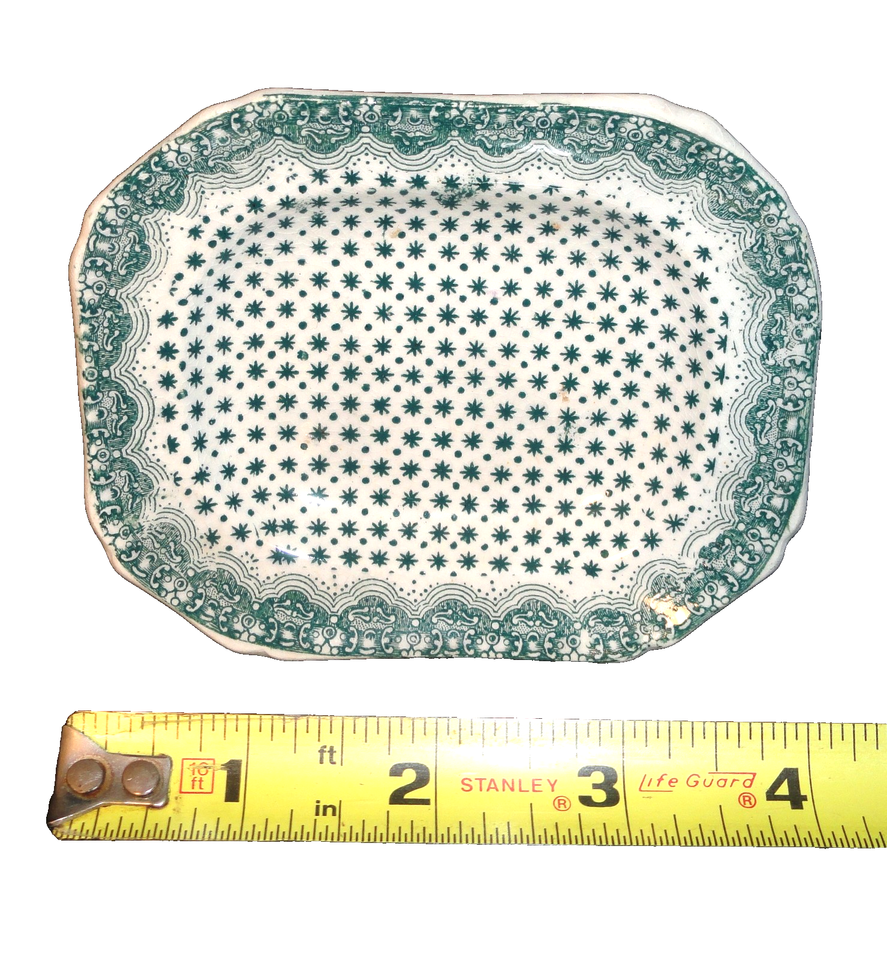Staffordshire Child Green Miniature 5pc Dinner Set DIMITY Dimmock ...