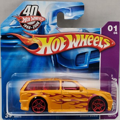 BOOM BOX Yellow 2008 Hot Wheels #137 Hot Trucks Short Card Mattel | eBay