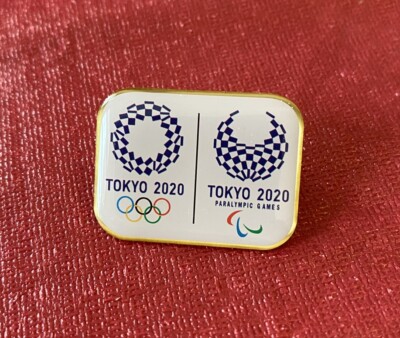 Tokyo 2020 Summer Olympic Paralympic Games Joint Official Logo Enamel ...