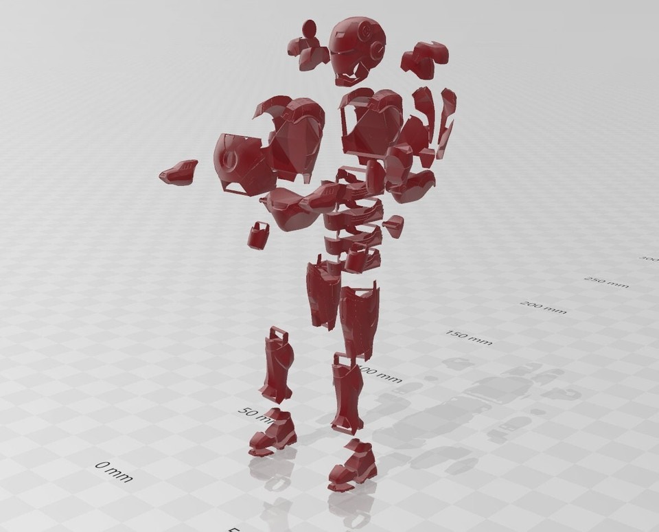 Ironman Mk7 Armor & Helmet - Costume Suit for Cosplay - STL 3D Printer ...