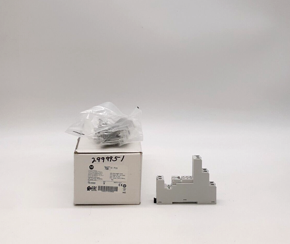 Allen-Bradley 700-HN222 Relay Socket - Box of 10 | eBay