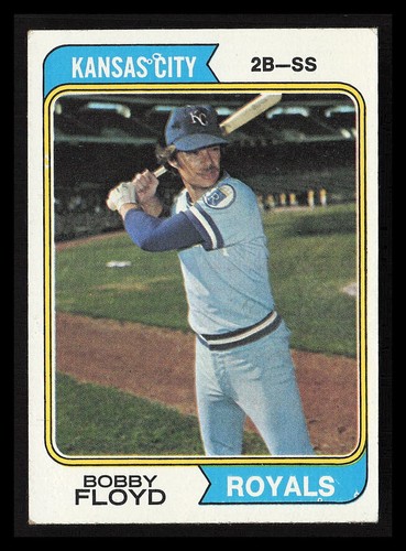 Bobby Floyd 1974 Topps #41 Kansas City Royals | eBay