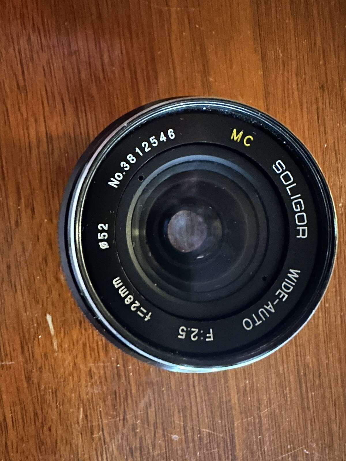 SOLIGOR Wide-Auto 1:2.8 f=28mm Camera Lens | eBay