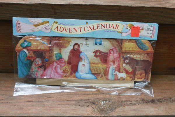 Pop Print England 24 Window Advent Calendar Nativity Theme | eBay