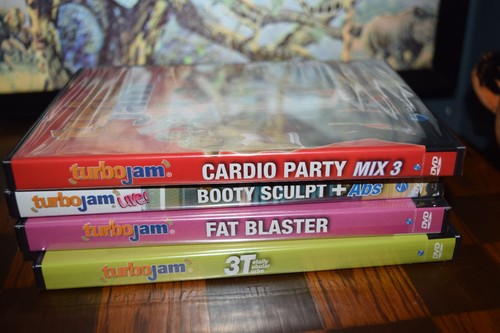 Turbo Jam DVD LOT - 4 BRand NEW Sealed Workout Dvds | eBay