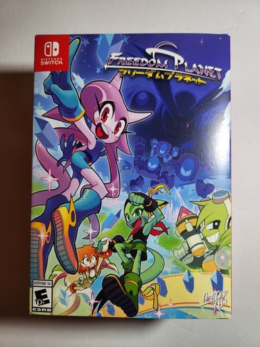 Freedom Planet Deluxe Edition #35 Nintendo Switch Limited Run Games ...