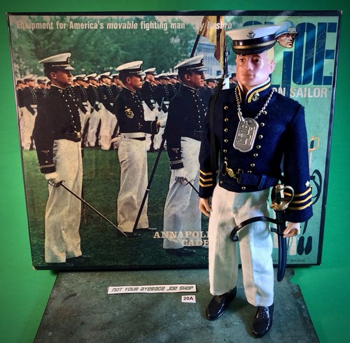 Vintage Gi Joe 1964-1967 Annapolis Cadet Photo Box-complete And ...