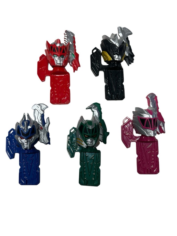 Bandai Power Rangers Dino Fury Void DX Morpher 5 Key Black Green Blue ...