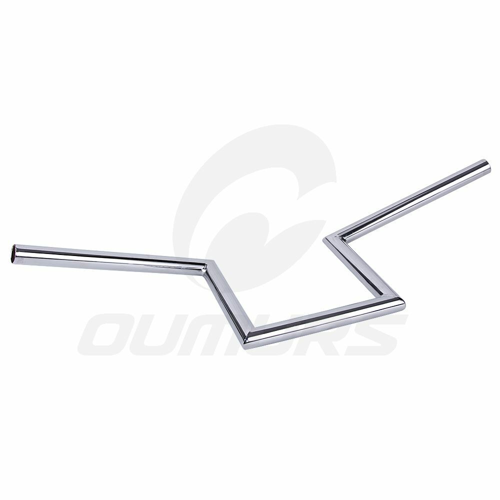 8" Rise Z-Bars 1" Ape Hangers Handlebars For Harley Chopper Bobber ...