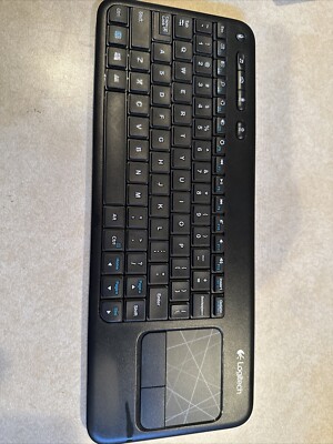 Logitech Wireless K400R Key Slim Keyboard with Touchpad Black (No ...