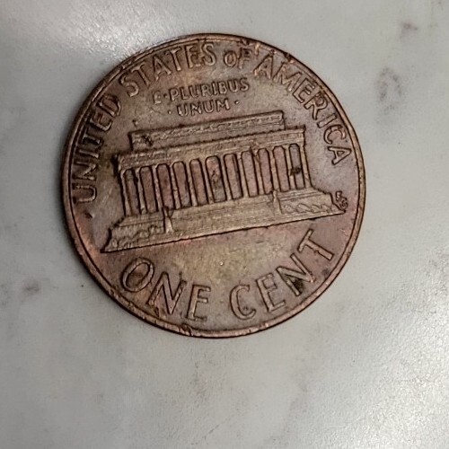 RARE 1973 ABRAHAM LINCOLN MEMORIAL PENNY NO MINT MARK RAISED RIM "L" ON ...