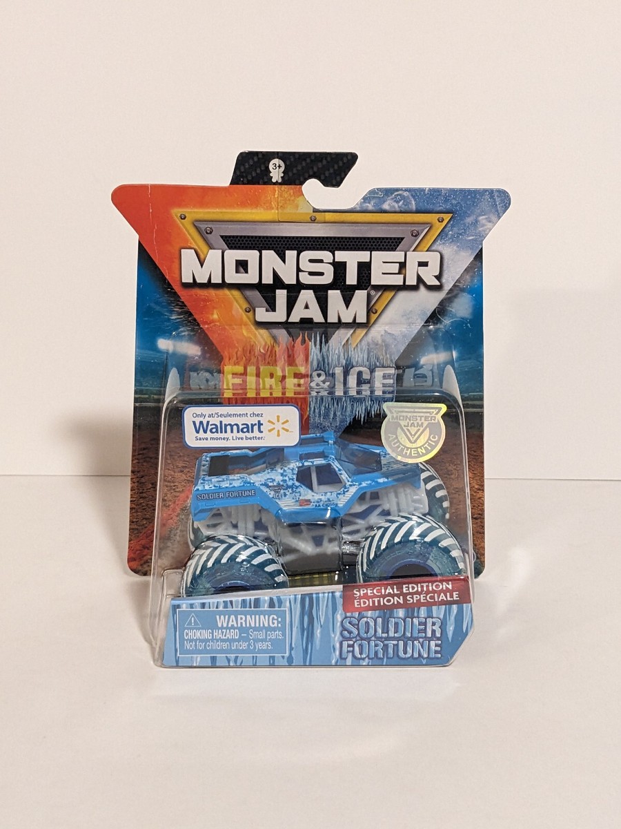 Monster Soldier Fire Spin Master Monster Jam Fire & Ice Soldier